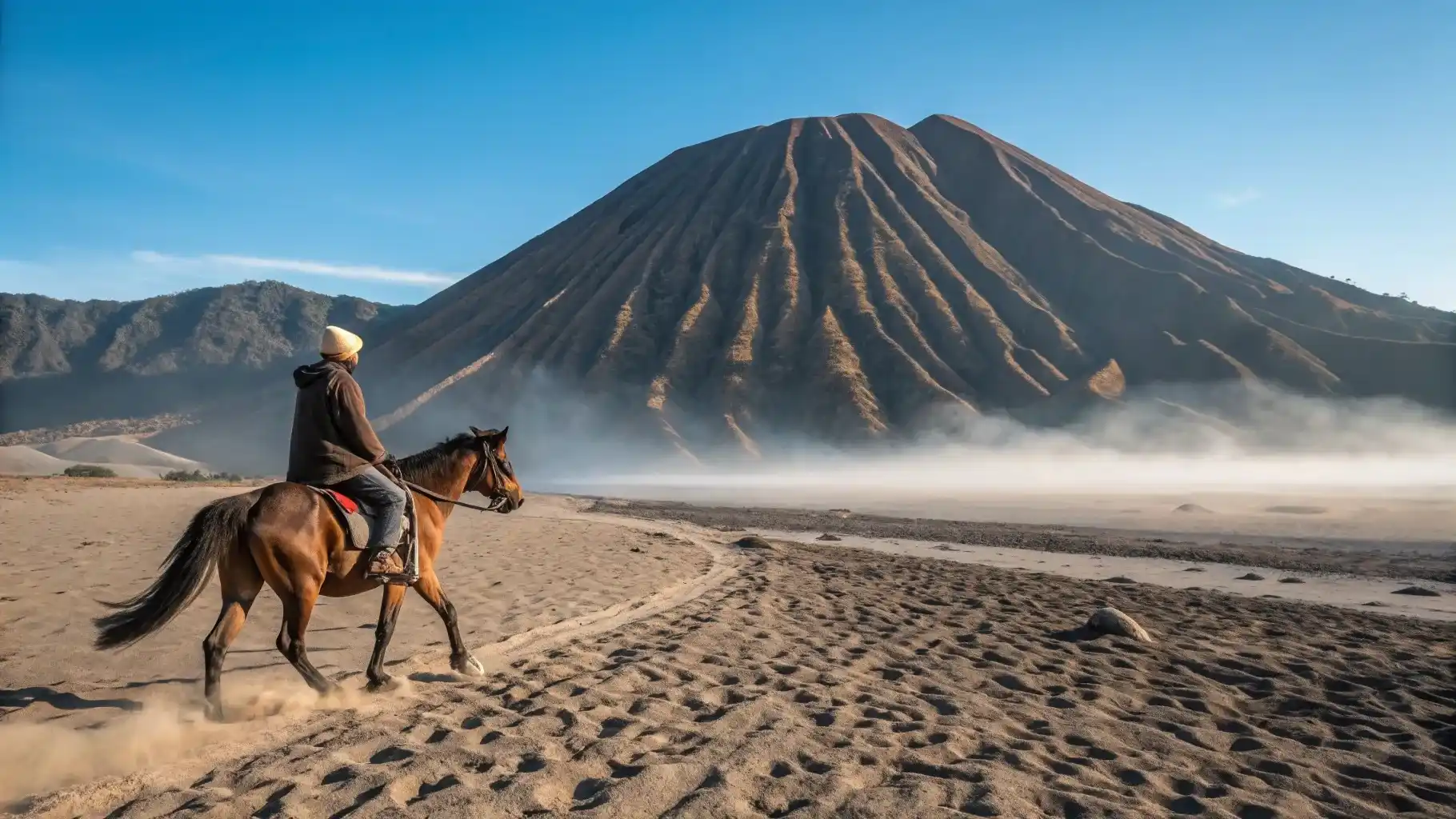 Bromo Horse Riding: Petualangan Menyusuri Lautan Pasir dengan Kuda